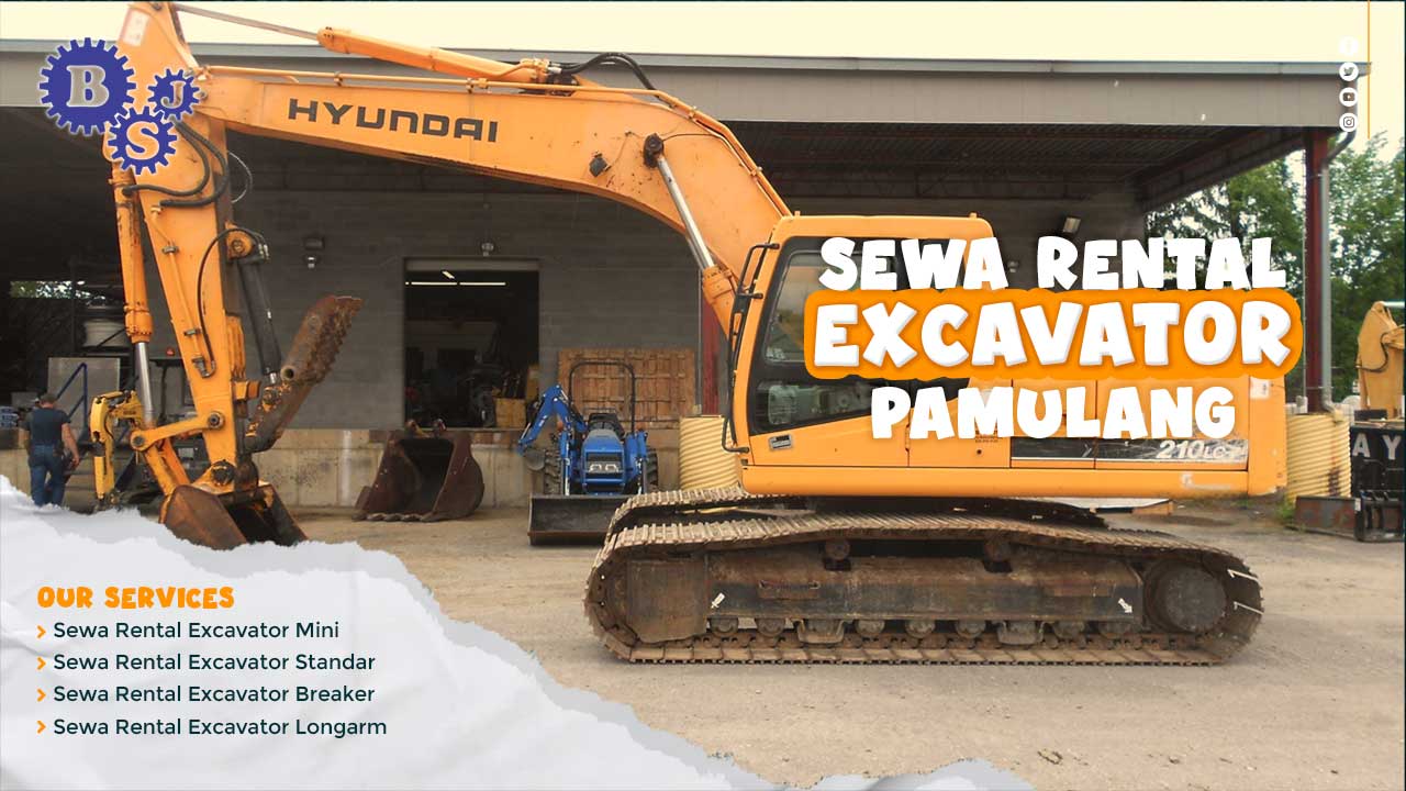 Sewa Excavator Pamulang Per Jam/Bulan - Buana Sewa Jasa