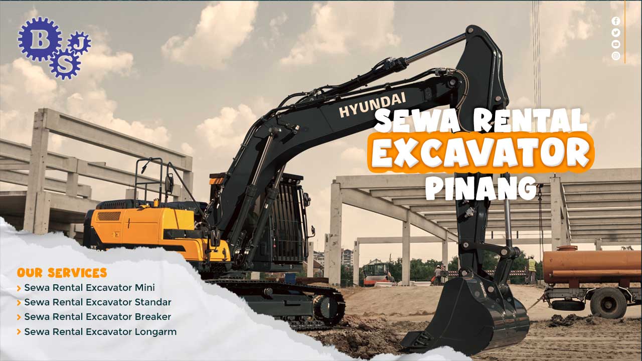 Sewa Excavator Pinang Per Jam - Buana Sewa Jasa