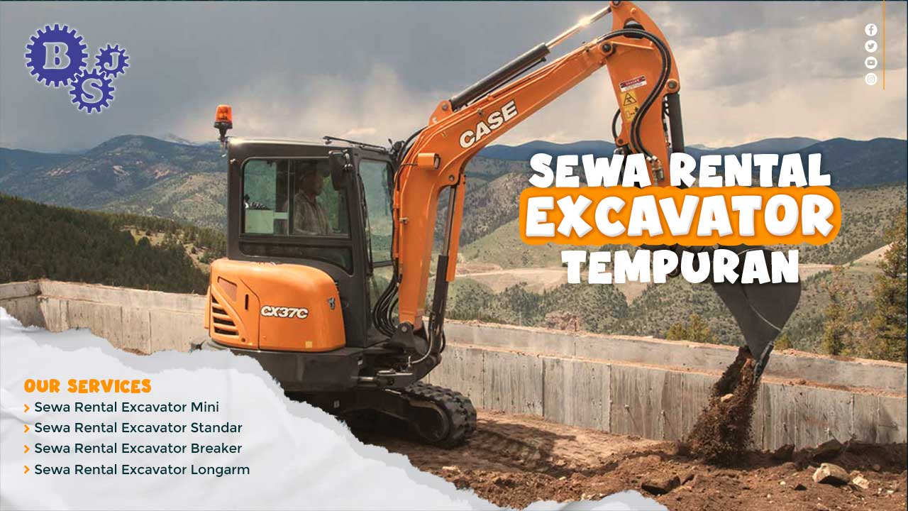 Sewa Excavator Tempuran Termurah Desember 2025 - Buana Sewa Jasa