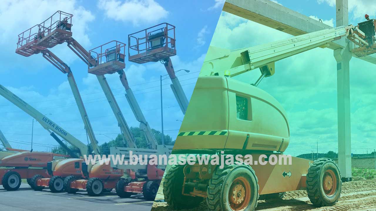 Sewa Rental Boom Lift Per Bulan Dipercaya - 081383129982